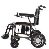 Quality Handicapped Multifunction Foldable Electric Wheelchair 6km/H Portable for sale