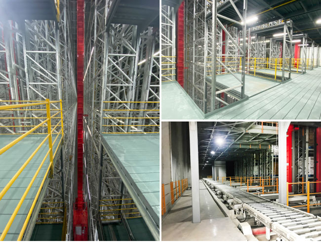 Integrated Logistics Center Pallet Stacker Crane ASRS Automated Shuttle Storage System 