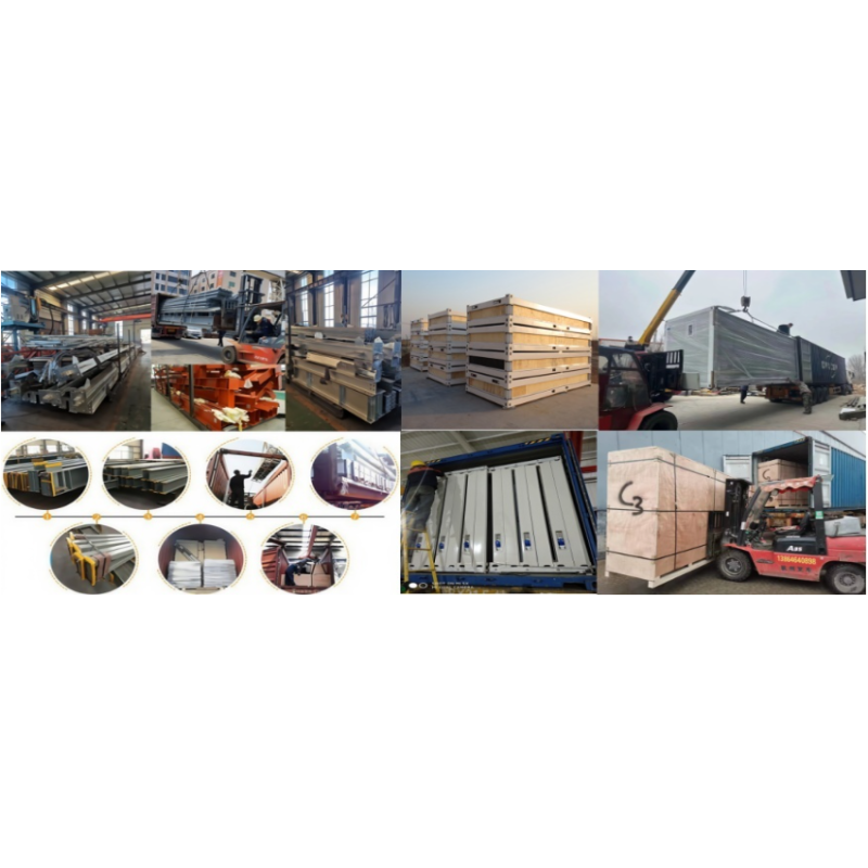 Steel structure components packaging