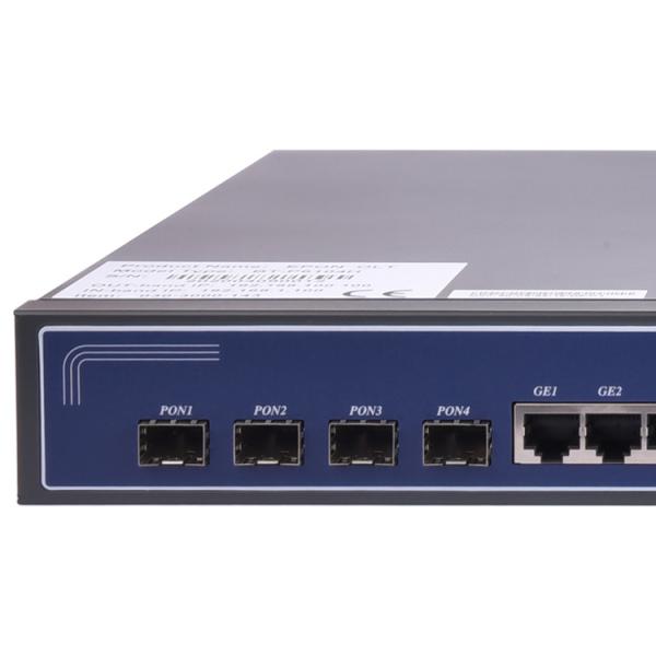 Quality WEB / EMS Fiber Optic EPON 4PON PORTS GEPON OLT for sale