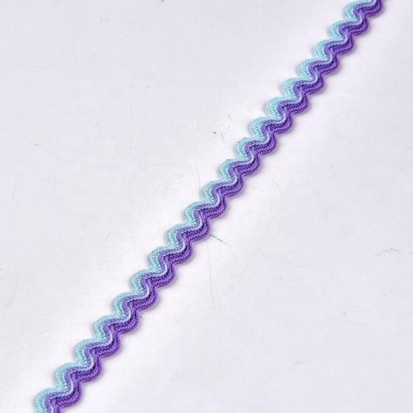 Quality Colorful Curtains Jacquard 1cm Rick Rack Trim for sale