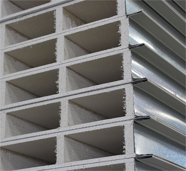 Quality Wall Roof Glass Magnesium Board Rockwool Sandwich Panel 50-100mm for sale