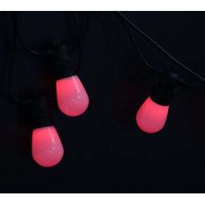 Quality 24Foot Outdoor Weatherproof Flexible Led Light String Hanging Sockets Perfect for sale