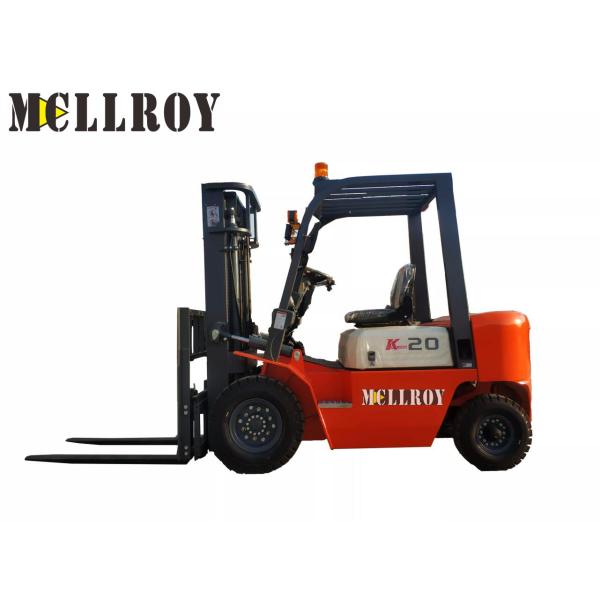 Quality Industrial Diesel Powered Forklift 2 Ton Rate Load 6000mm Lifting Height for sale