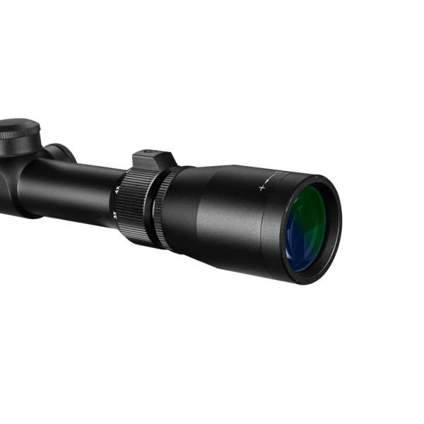 Quality Black Air Rifle Scope Optical Sight 3-9x40 Retractable With Base for sale