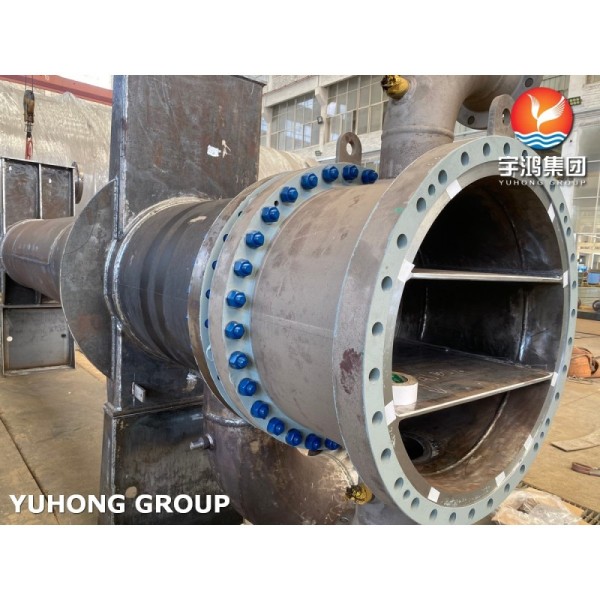 Quality ASME Certificated Second Stage Vacuum Condenser Heat Exchanger for Lubricant Oil Solvent Refining Unit for sale