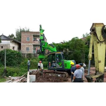 Quality Construction Stratum Bored pile rig machine , Pile Driving Machinery Mini for sale