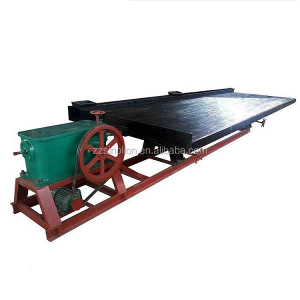 Quality Customized Making Mineral Separation Laboratory Shaking Table for Gold Ore for sale