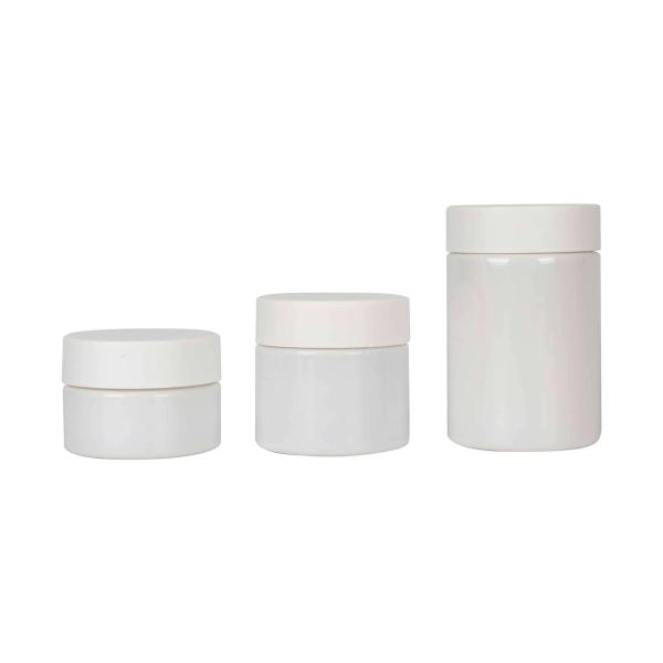 Quality Child Resistant Screw Cap Plastic Weed Jar for sale