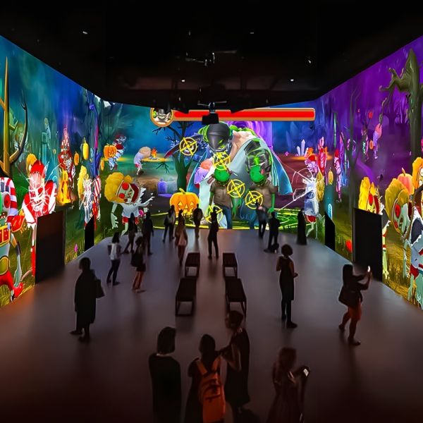 Quality 3d Hologram Multimedia Projection Immersive Projector 1024*768 3d Hologram Wall for sale