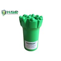 Quality Spherical Flat Face T51 89mm Button Drill Bit Thread Rock Drill Bit for sale