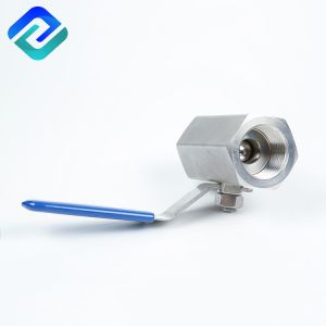 Quality WCB 1PC Ball Valve Pn63 Stainless Steel Casting Hexagonal Bar 180c En 12266 for sale
