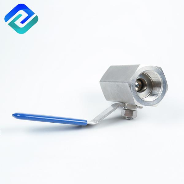 Quality WCB 1PC Ball Valve Pn63 Stainless Steel Casting Hexagonal Bar 180c En 12266 for sale