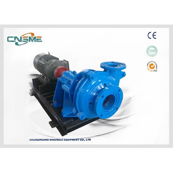 Quality 4 Inch Heavy Duty Slurry Pump For Highly Erosive Sludge High Chrome Slurry Pump for sale