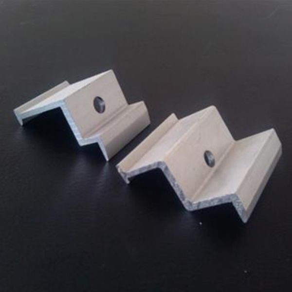 Quality Mounting Solar Module End Clamp lightweight Excellent Anticorrosive for sale