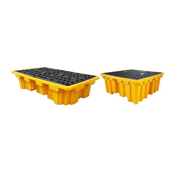 Quality Covered Polyethylene IBC Containment Pallet Chemical Resistance Outdoor Pallet for sale