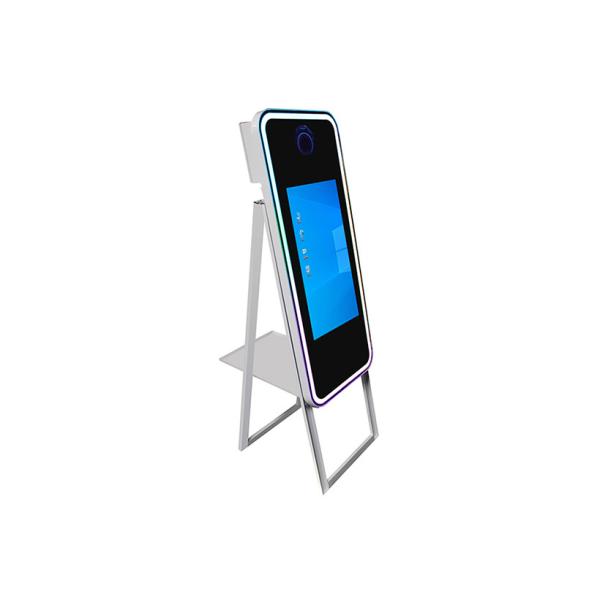 Quality Advertising Interactive Mirror Photo Booth With Camera Printer for sale