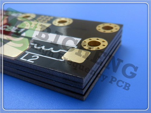 Quality Double-Sided F4BTMS1000 PCB 6.35mm Thick Bare Copper Circuits for sale