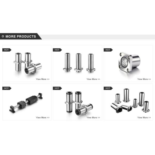 Quality 20mm Round Flange Linear Bearing For Sliding Shafts Anticorrosive for sale