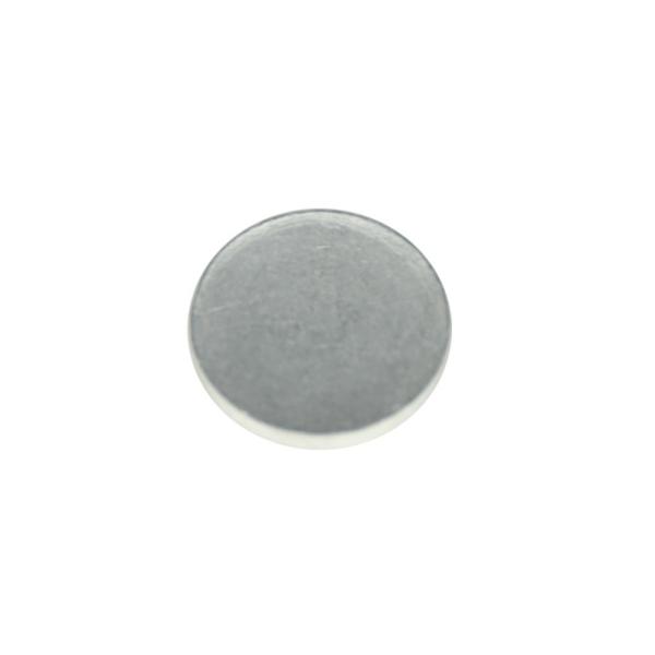 Quality 1070 Flat Domed Tumbling and Sandblasting Aluminum Particle with Customized Hole for sale