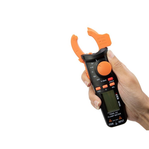 Quality MINI True RMS AC Digital Clamp Multimeter 6019A With Temperature Test for sale