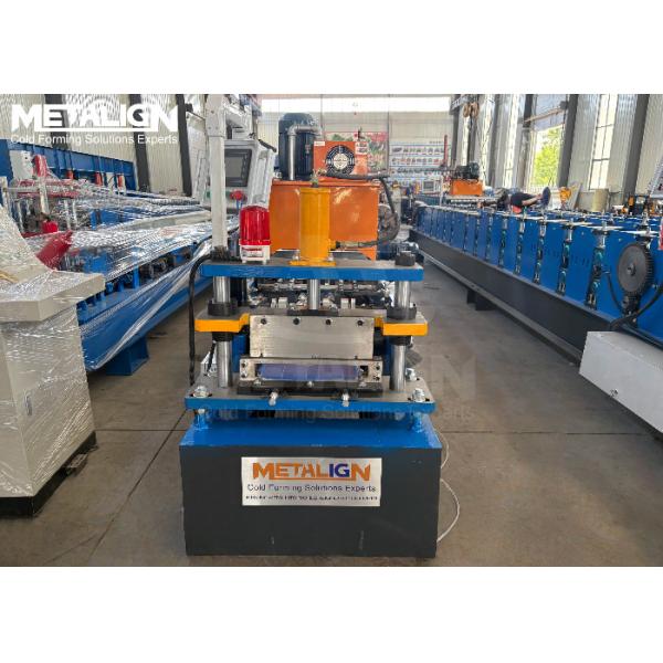 Quality Windproof Standing Seam Roll Forming Machine With Chain Drive And 18 Stations for sale