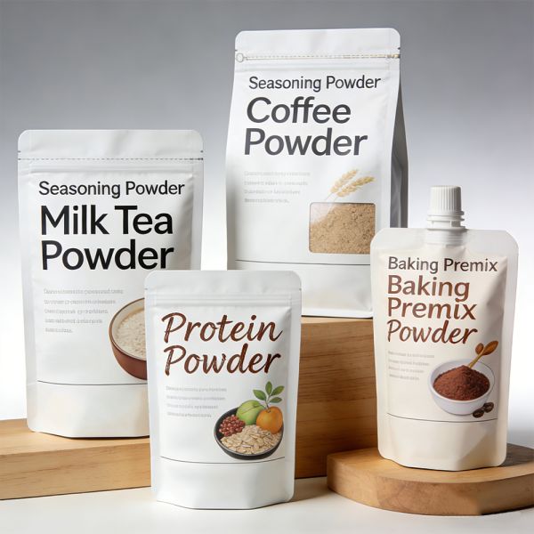 Quality Customized Food Grade Stand Up Pouch with Moisture Odor Proof Biodegradable Material and Logo Print for Powder Packaging for sale