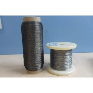 Quality 434 Stainless Steel Fiber , 10um Carbon Steel Fiber For Clothing for sale