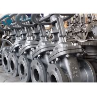 Quality Cast Steel 150Lb Solid Wedge Gate Valve For Oil / Gas Size NPS 2"-48" for sale