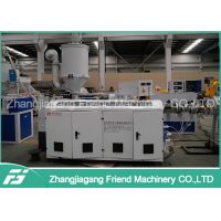 Quality 250MM Pe Pvc Hdpe Plastic Pipe Extrusion Machine 100-250kg/H Capacity for sale