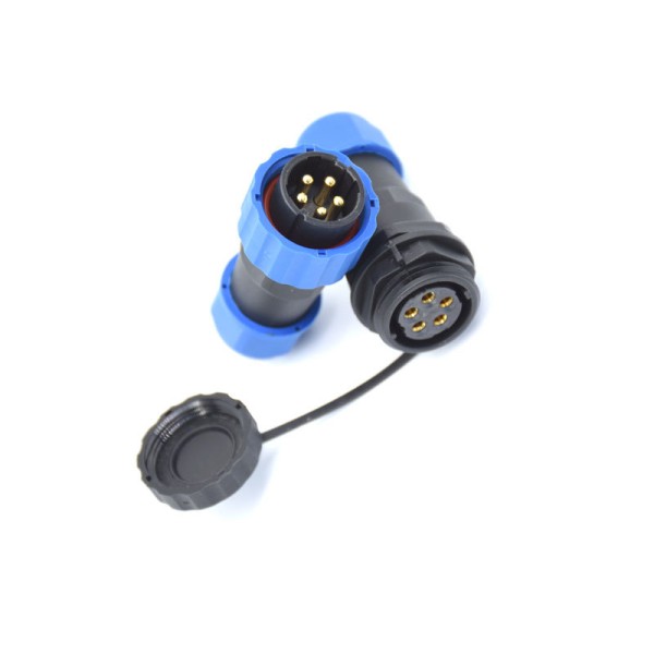 Quality M19 Male Female Plug And Sockets IP67 Waterproof Cable Connector For Automotive for sale