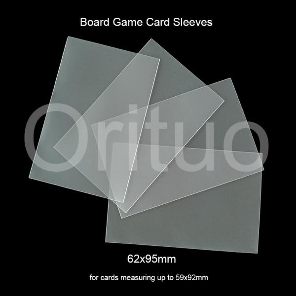Quality Games Gamegenic Matte Sleeves 62x95mm Acid Free Sleeves for sale
