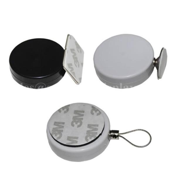 Quality Round Anti-Theft Display Pull Box With Circular Sticky Metal Plate End for sale