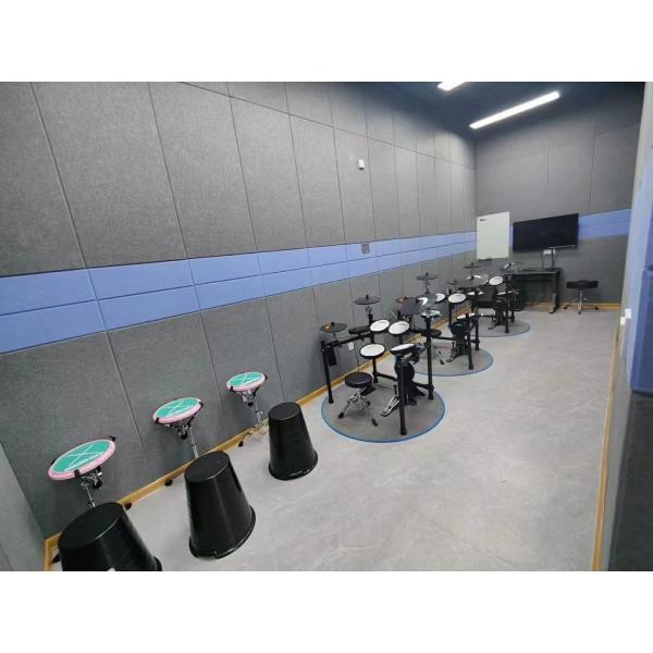Quality High Density Polyester Sound Absorbing Panels 1220mmx2420mmx9mm for sale