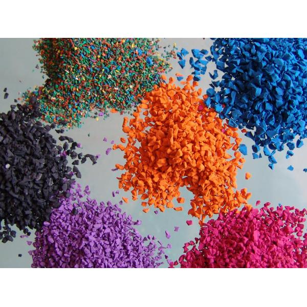 Quality Eco Friendly SBR Rubber Granules Customized Artificial Grass Rubber Granules for sale