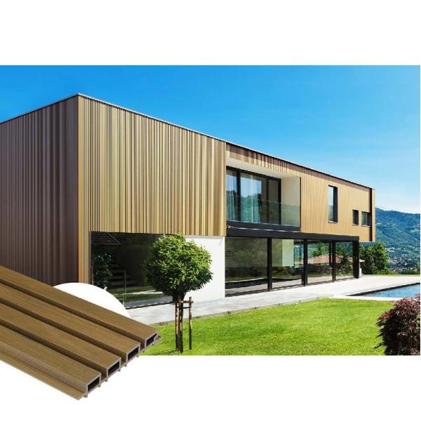 Quality Ivory White 3.6m Composite Cladding Exterior Anti Mildew Innocuous for sale
