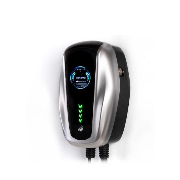 Quality 32A 7kw Wall Mounted EV Charger 5M Type 2 EVSE Wallbox UKCA ROHS for sale