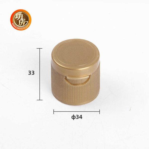 Quality Custom Gold Soy Sauce Plastic Bottles Cap Food Grade for sale