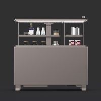 Quality 150L Home Smart Embedded Adjustable Ice Table Bottom-Freezer Double Door Fridge for sale