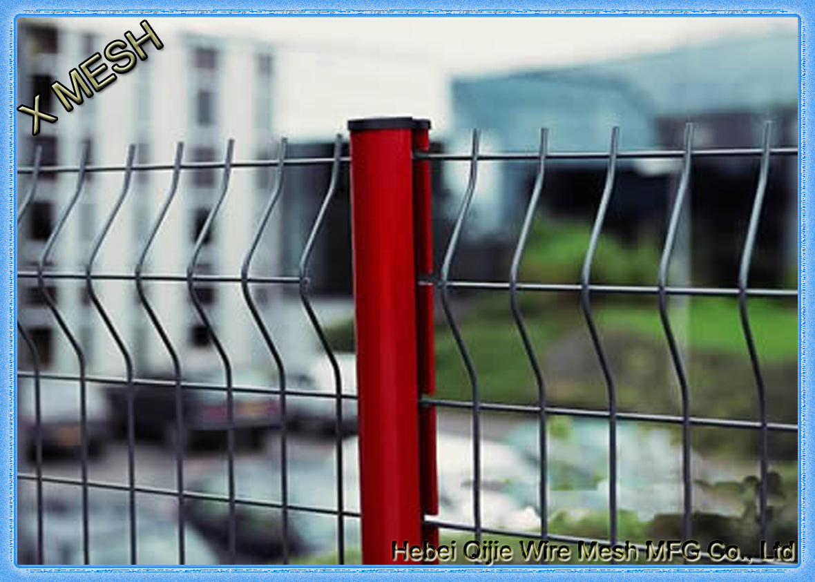 Perimeter Coated Welded Wire Fence Steel-P0007