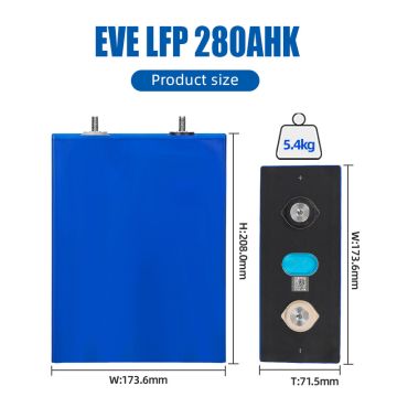 Quality EVE EU Poland Stock LF280K HSEV Grade A+ 3.2v Lifepo4 Battery For Solar System for sale