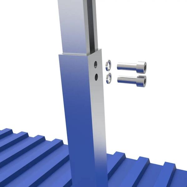Quality 25YRS Service Life Anodized Solar System Brackets for Adjustable Front and Rear for sale