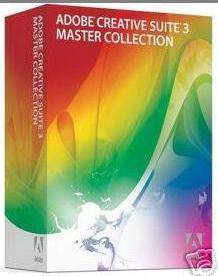 Quality Adobe Creative suit 3 master collection retail box for sale