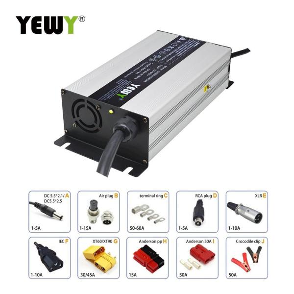 Quality Output 30 Amp 24V Car Battery Charger Intelligent PFC Technology for sale