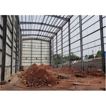 Quality Prefabricated Workshop Steel Structure Economical Large Span High Wind for sale
