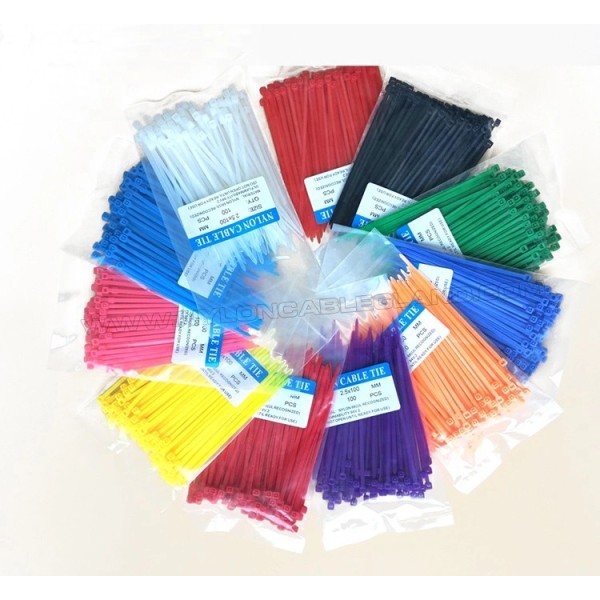 Quality Adjustable Plastic Cable Ties 80~1020mm Length, Versatile Self-locking Zip Wire for sale