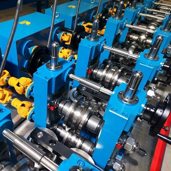 Quality 1.5 Inches HF Welded Steel Tube Mill Machine Steel Pipe Making Machine 12.7-38.1mm for sale