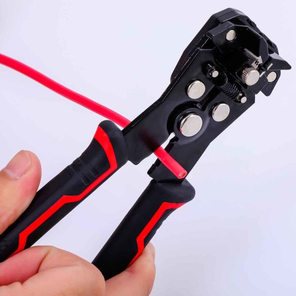 Quality 6" Multifunctional 10AWG Cable Side Cutter Wire Stripper Crimper for sale