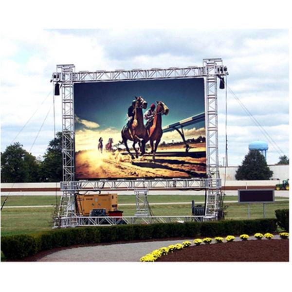 Quality IP65 Outdoor LED Screen Rental , Full Color LED Display For Stadium Concert for sale