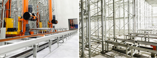 Cold Storage Warehouse Pallet Stacker Crane ASRS Logistics Center Automatic Storage And Retrieval System